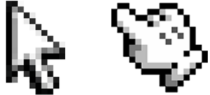 Pixel Classic Cursor : Change cursors